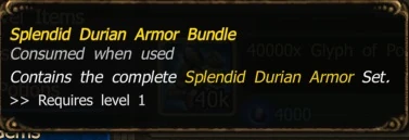 Splendid Durian Armor Bundle | Drakensang Online Wiki | Fandom