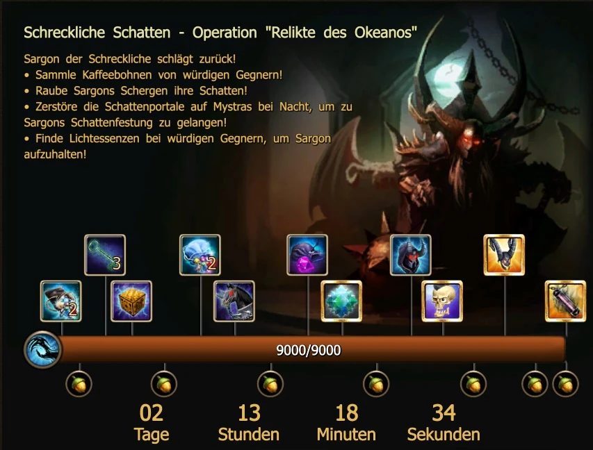 Schreckliche Schatten - Operation "Relikte des Okeanos" | Drakensang ...