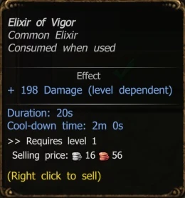 Elixir of Vigor | Drakensang Online Wiki | Fandom