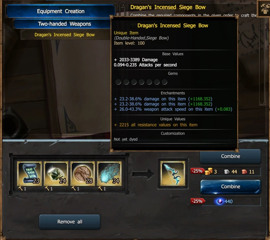 Dragan's Incensed Siege Bow | Drakensang Online Wiki | Fandom