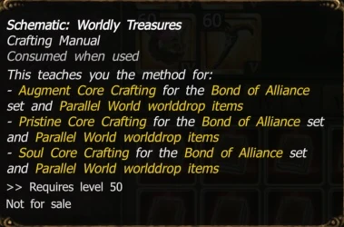 Schematic - Worldly Treasures | Drakensang Online Wiki | Fandom
