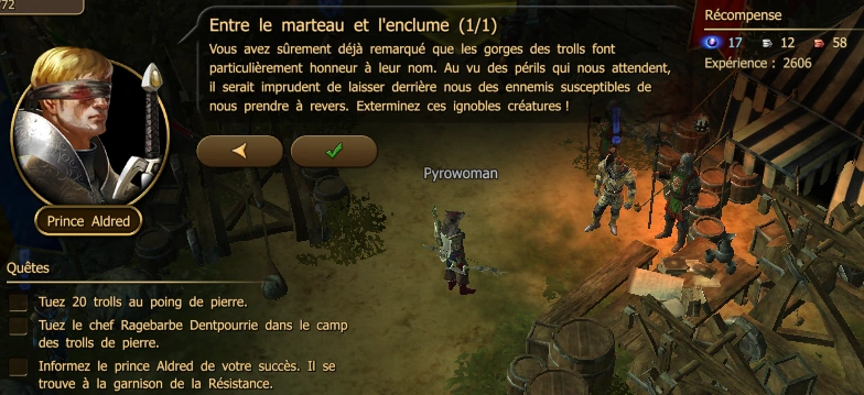 Entre le marteau et l'enclume | Wiki DrakensangOnline | Fandom