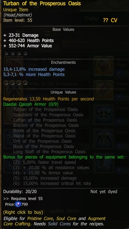 Turban of the Prosperous Oasis | Drakensang Online Wiki | Fandom