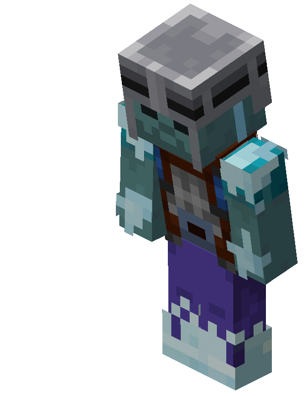 Armored Frozen Zombie | DrakoWarriors Minecraft Story Wiki | Fandom