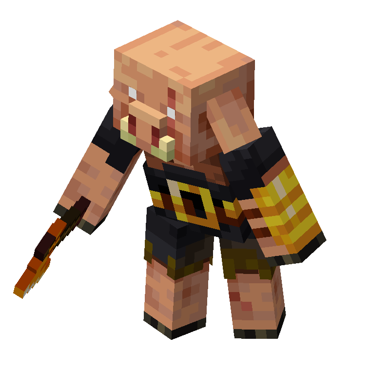 Piglin Brute | DrakoWarriors Minecraft Story Wiki | Fandom