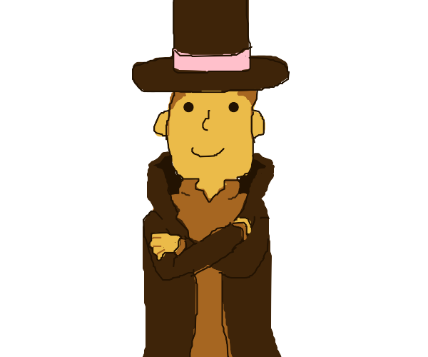 Professor Layton | Drawception Boss Battles Wiki | Fandom