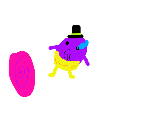 Thanos Sans Frosty Snowman Grape | Drawception Boss Battles Wiki | Fandom