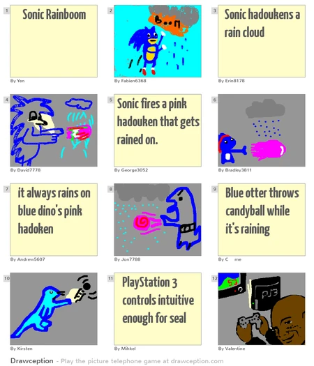 Sonic Rainboom | Drawception Wiki | Fandom