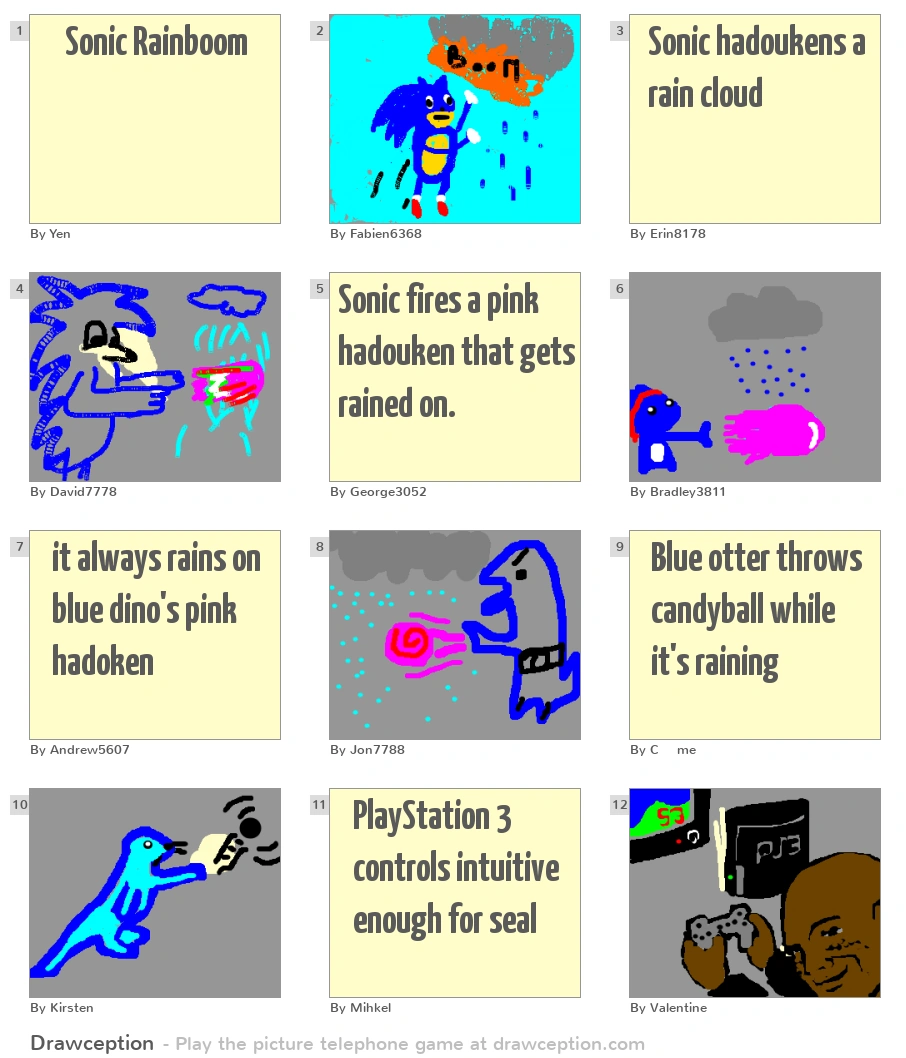 Sonic Rainboom | Drawception Wiki | Fandom