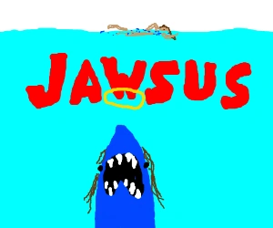 Jesus Shark | Drawception Wiki | Fandom