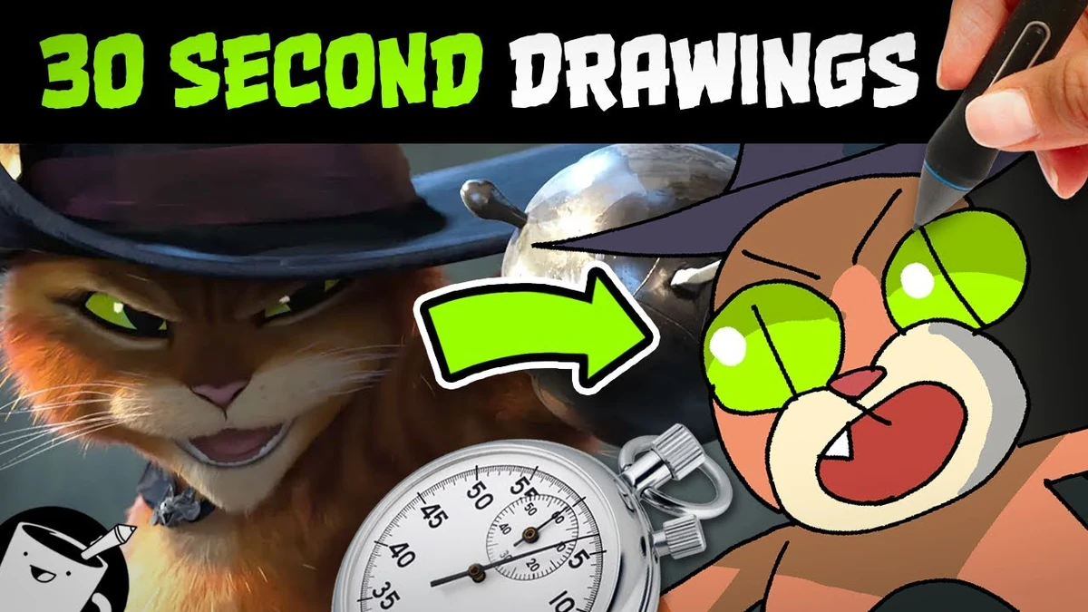 We Only Had 30 Seconds to Draw These Popular Characters | Drawfee Wikia ...