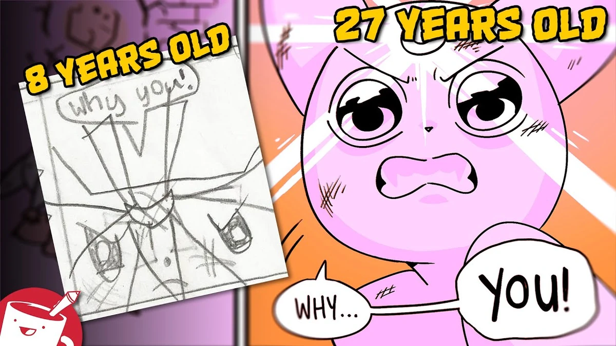 Professional Artists Redraw Their Childhood Art | Drawfee Wikia | Fandom