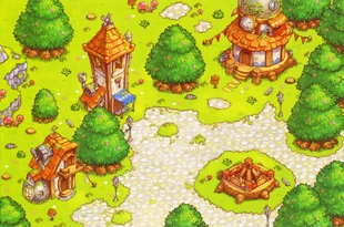 Raposa Village/DTL1&2 | Drawn to Life Wiki | Fandom