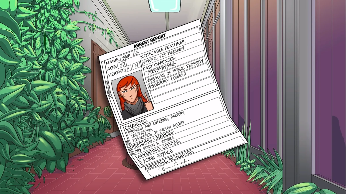 Sam Ug's Arrest Report | Drawtectives Wiki | Fandom
