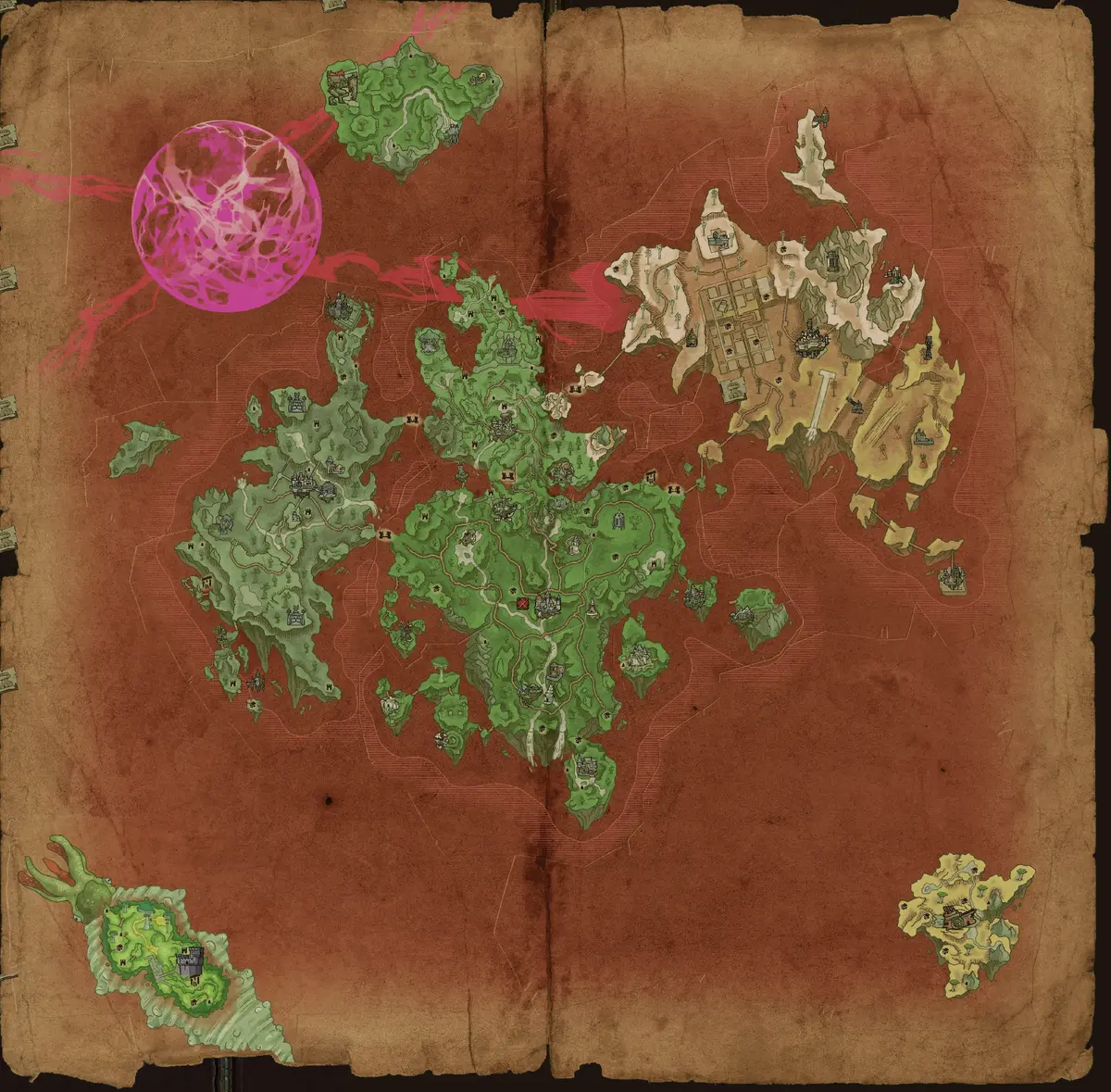 Full Map | Dread Delusion Wiki | Fandom