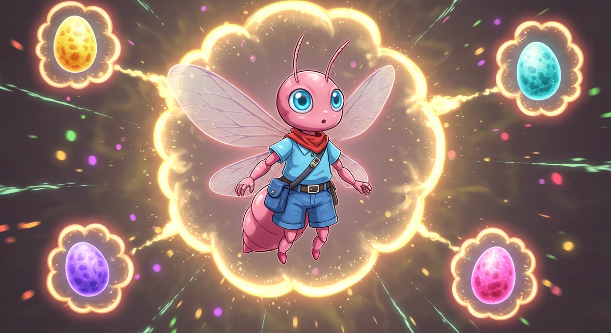 Pink Blue Bug Scout | Dream Anime Wiki | Fandom