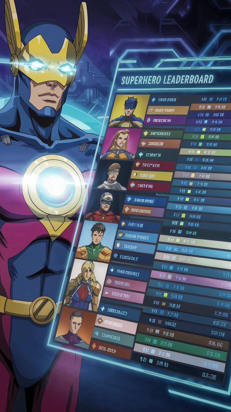 Superhero Leaderboard App | Dream Anime Wiki | Fandom