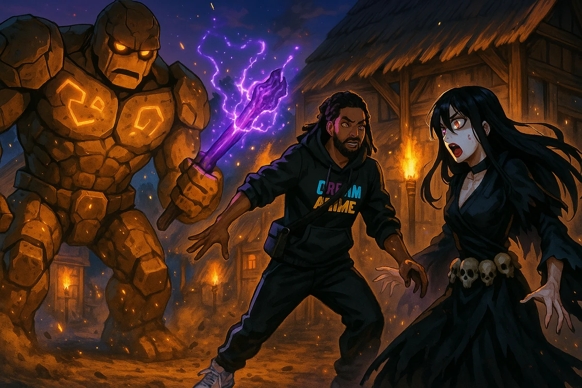 Lucid Golem Witch Trap | Dream Anime Wiki | Fandom