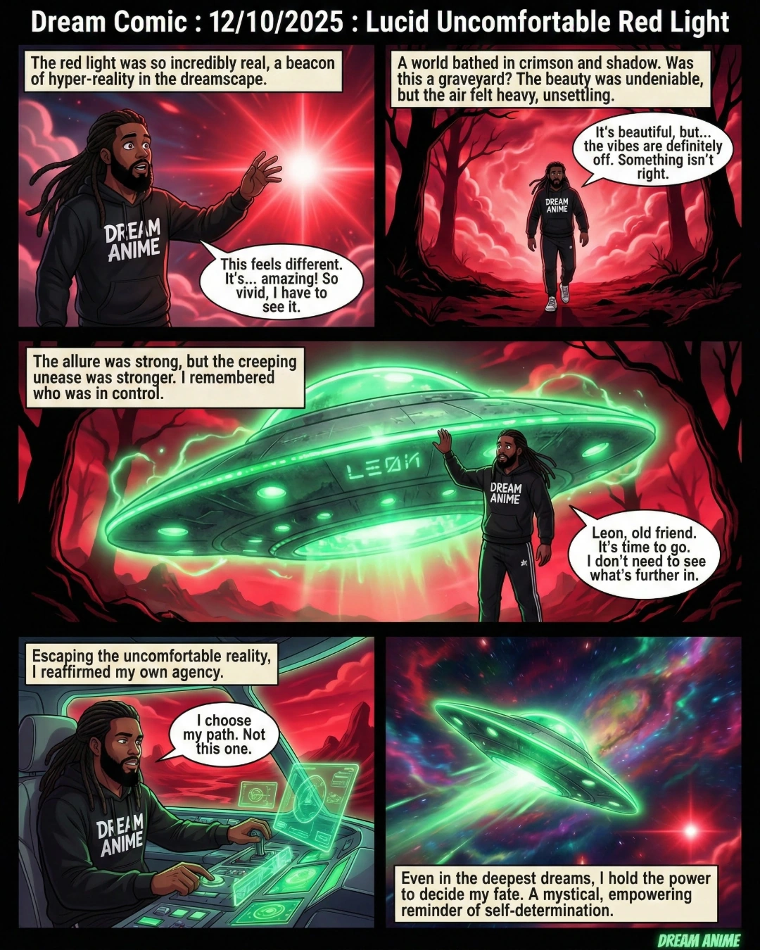 Lucid Uncomfortable Red Light | Dream Anime Wiki | Fandom