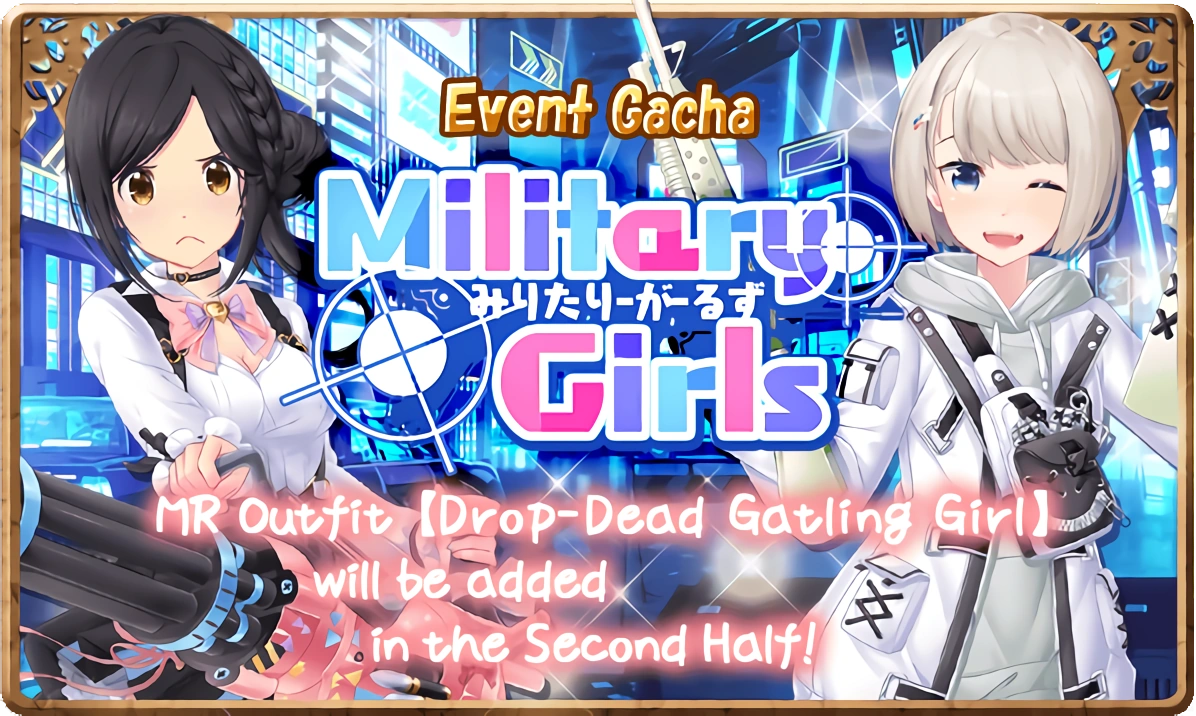 Military Girls Event Gacha | Dream Girlfriend Wikia | Fandom