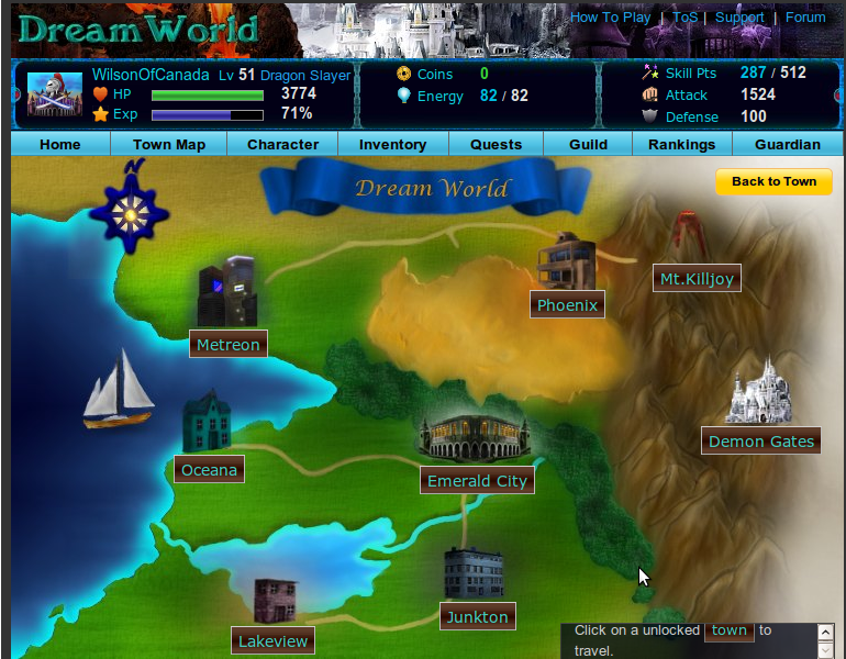 World map | Dream World Wiki | Fandom