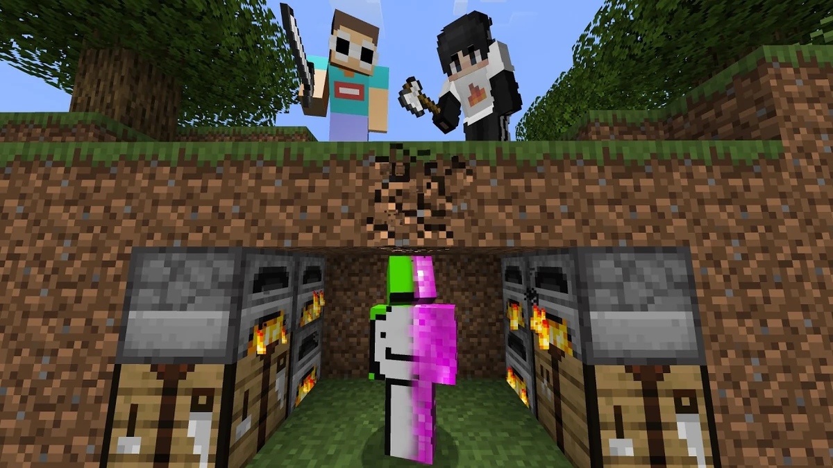 Minecraft Speedrunner Swap VS 2 Hunters (Daquavis) | Dream Team Wiki ...