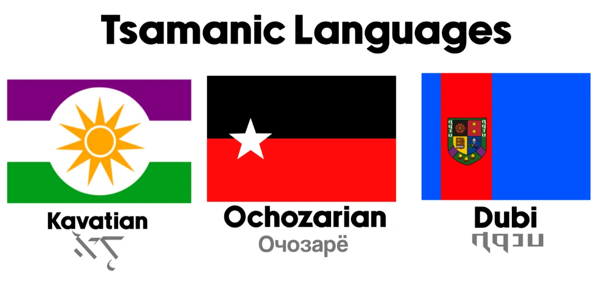 Tsamanic languages | Dream Fiction Wiki | Fandom