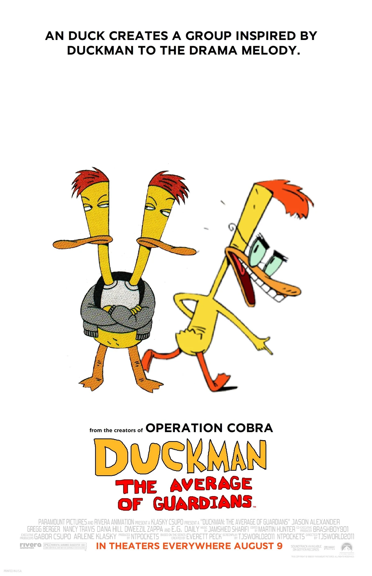 Duckman: The Average of Guardians | Dream Fiction Wiki | Fandom