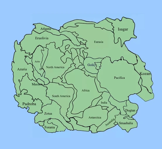 Pacifica (Continent) | Dream Fiction Wiki | Fandom