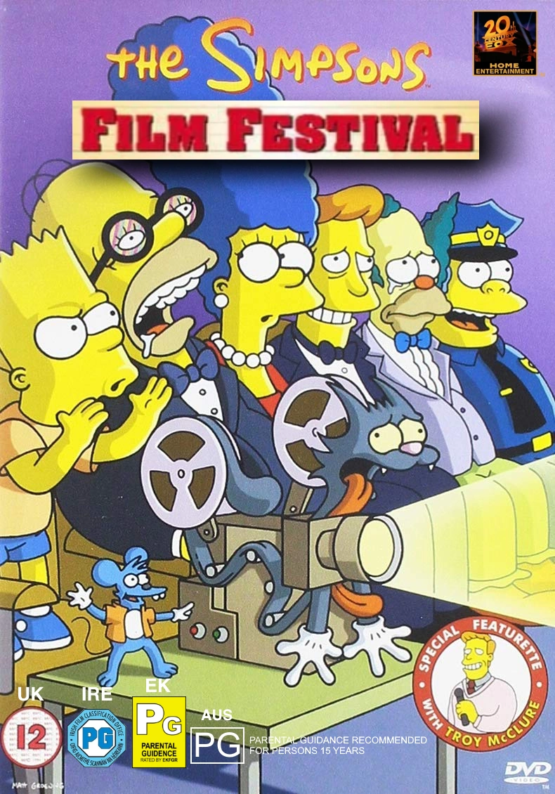 The Simpsons Film Festival (DVD, Region 2/4, fictional, 2002) | Dream ...