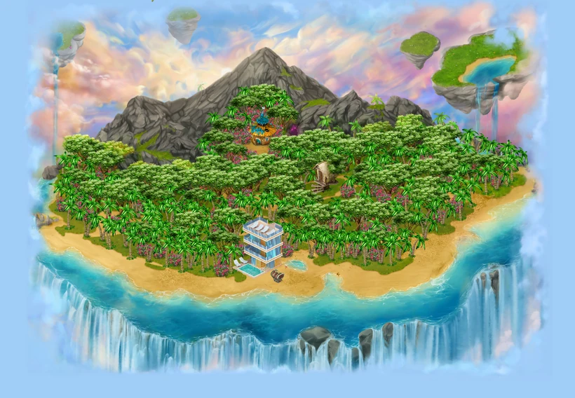 Floating Islands | Dreamfields Wiki | Fandom