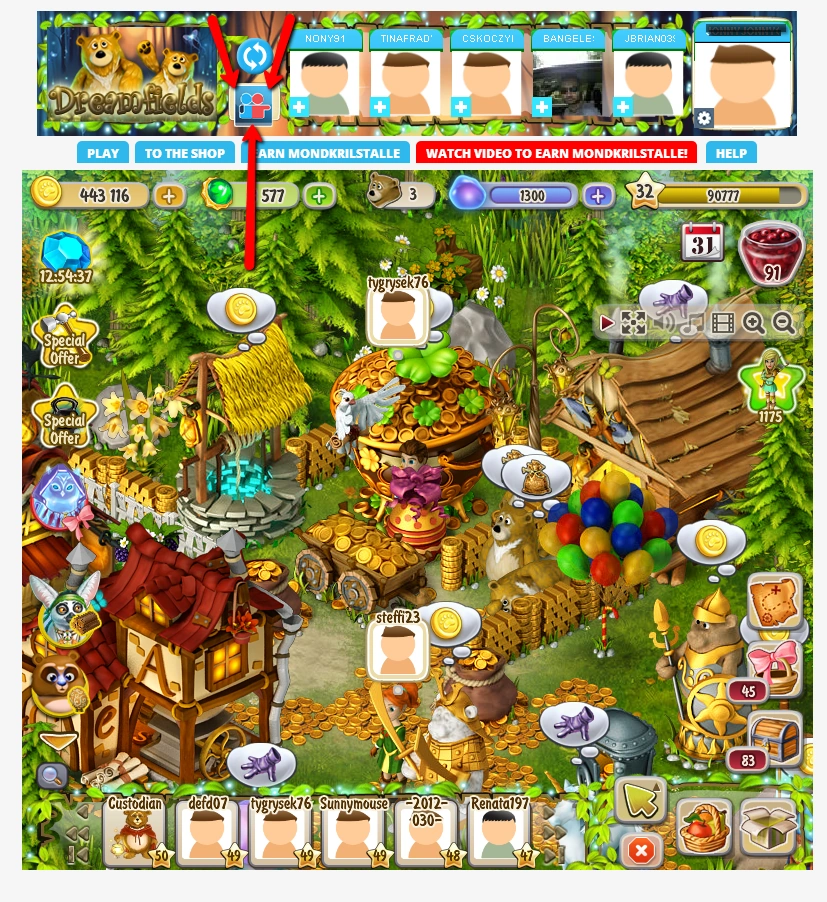 Friends Management | Dreamfields Wiki | Fandom