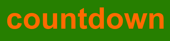 Countdown (Sentan) | Dream Logos Wiki | Fandom