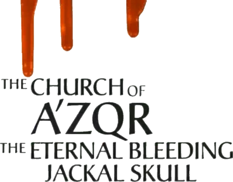 The Church of A'zqr the Eternal Bleeding Jackal Skull | Dream Logos ...