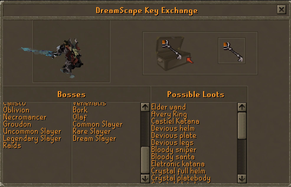 Raids Key | Redemption RSPS Wiki | Fandom