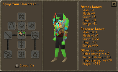 Rainbow Torva Platebody | Redemption RSPS Wiki | Fandom