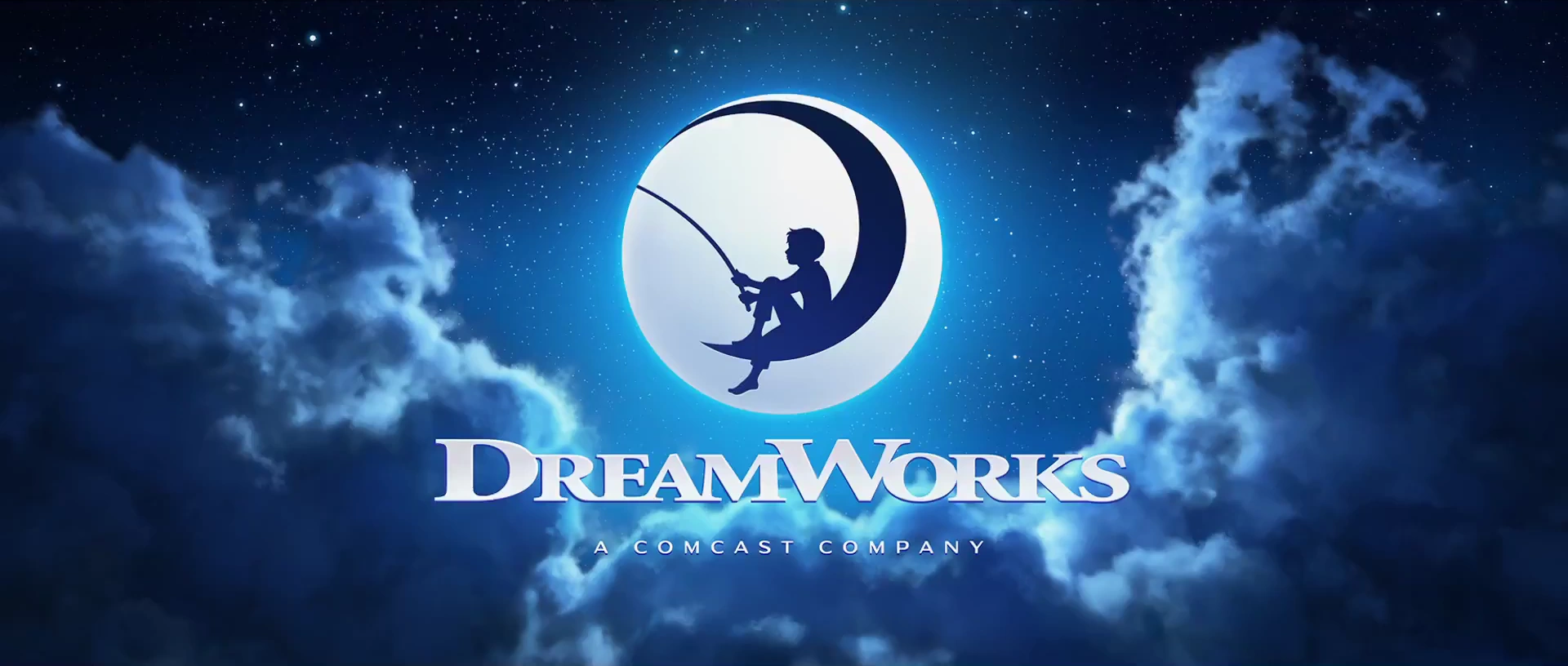 Dreamworks Boy Fishing On The Moon