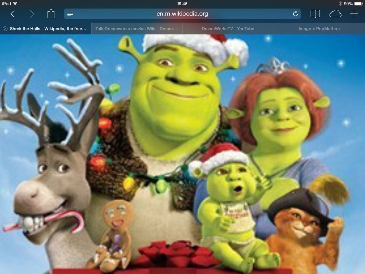 Shrek the halls | Dreamworks movies Wiki | Fandom
