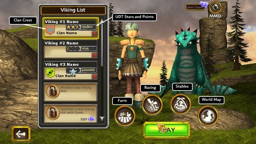 How to Play/Starting Menu | DreamWorks School of Dragons Wiki | Fandom