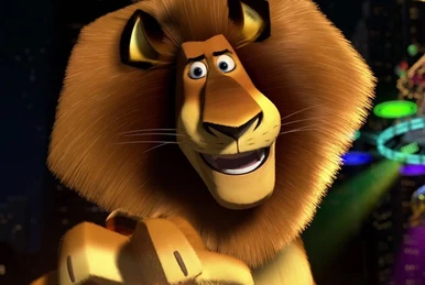 Personnages De Madagascar Melman Silhouette En Carton Du Roi Julien De