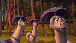 Madagascar 3 Horses Esmeralda, Esperanza And Ernestina | Madagascar