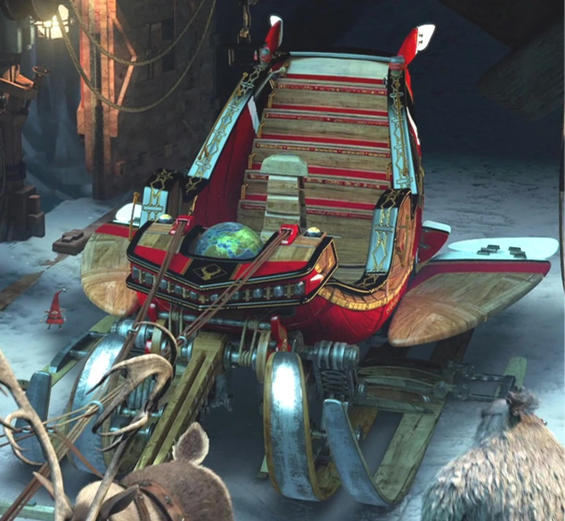 North's Sleigh | Dreamworks Animation Wiki | Fandom