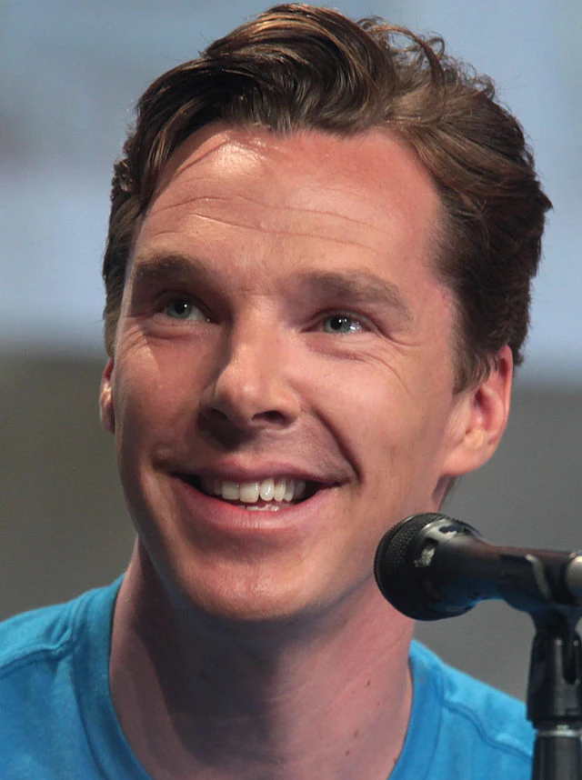 Benedict Cumberbatch Happy
