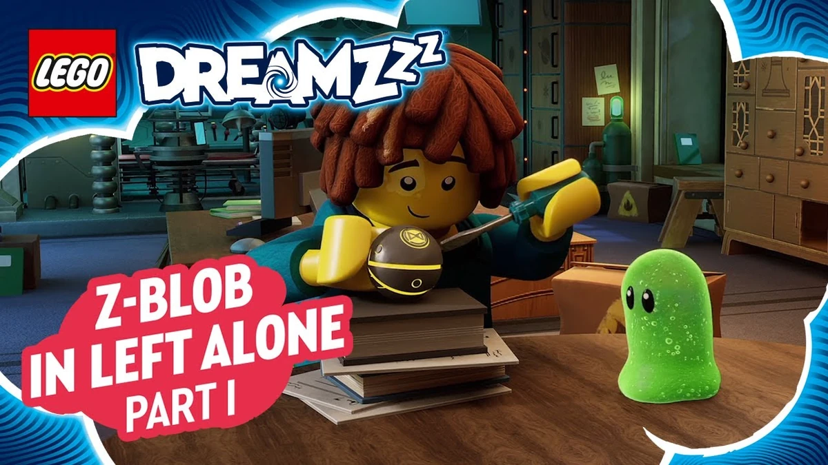 Z-Blob in Left Alone Part I | Lego dreamzzz Wiki | Fandom