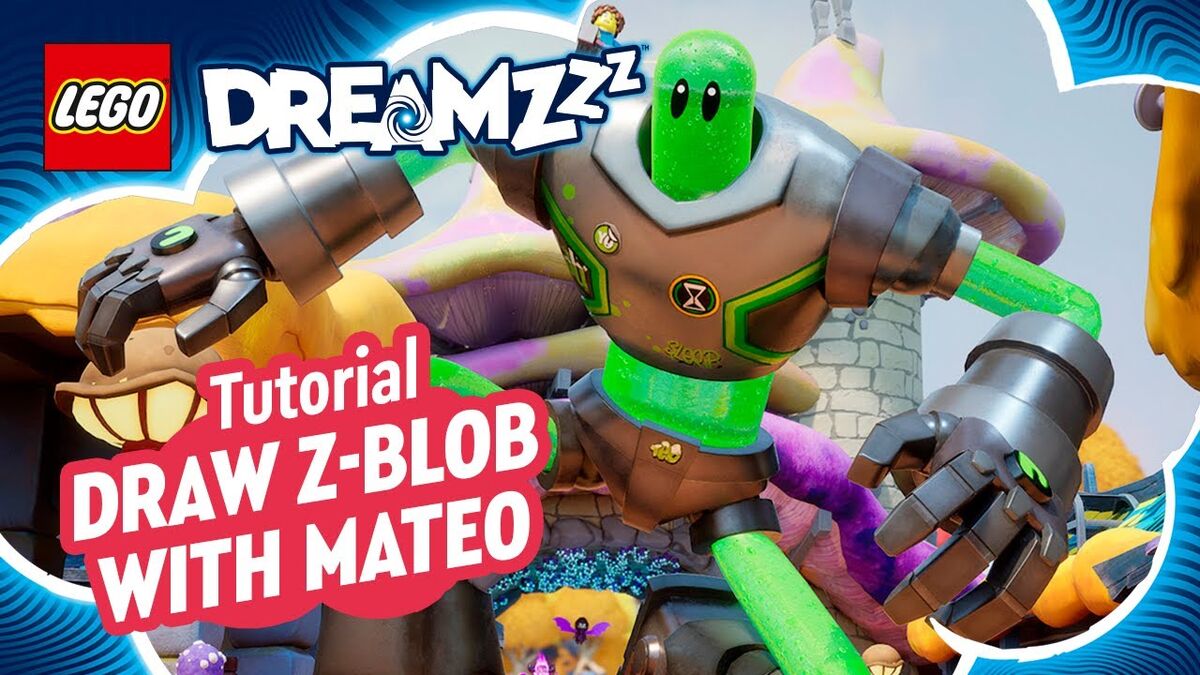 Draw Z Blob With Mateo Lego Dreamzzz Wiki Fandom