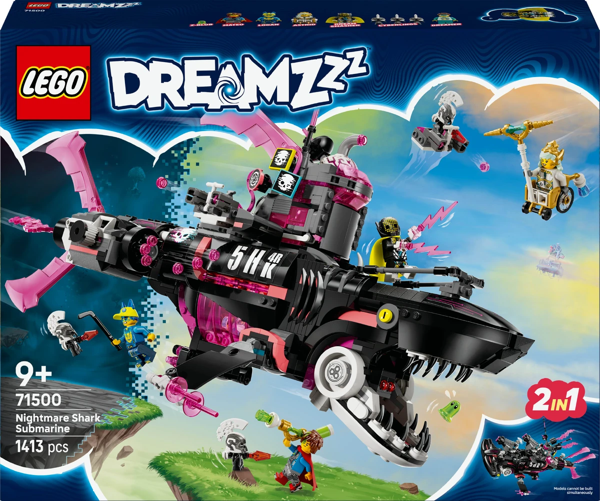 71500 Nightmare Shark Submarine | Lego dreamzzz Wiki | Fandom