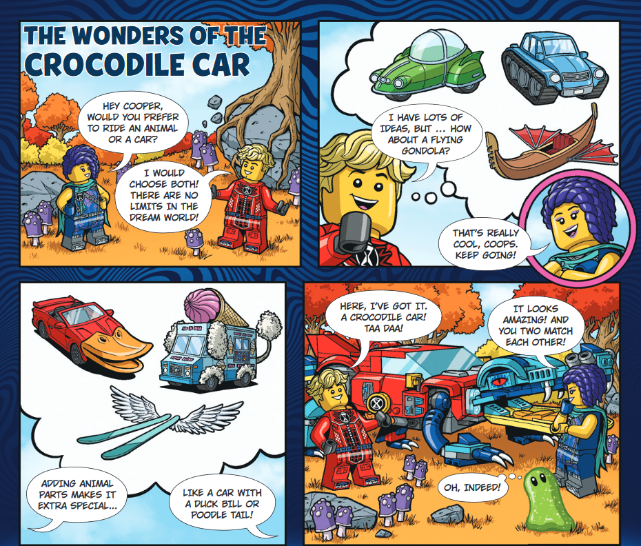 The Wonders of the Crocodile Car | Lego dreamzzz Wiki | Fandom