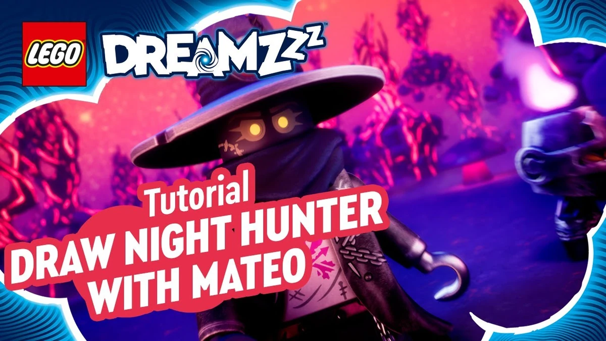 Draw Night Hunter with Mateo | Lego dreamzzz Wiki | Fandom