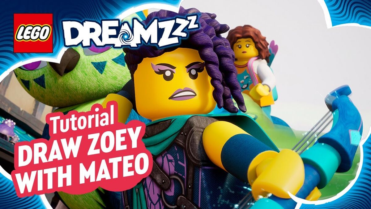 Draw Zoey with Mateo | Lego dreamzzz Wiki | Fandom