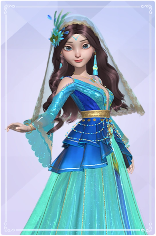 Peacock Strut | Dress Up! Time Princess Wiki | Fandom
